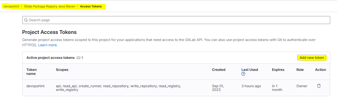 How to Push Maven Packages to GitLab Package Registry