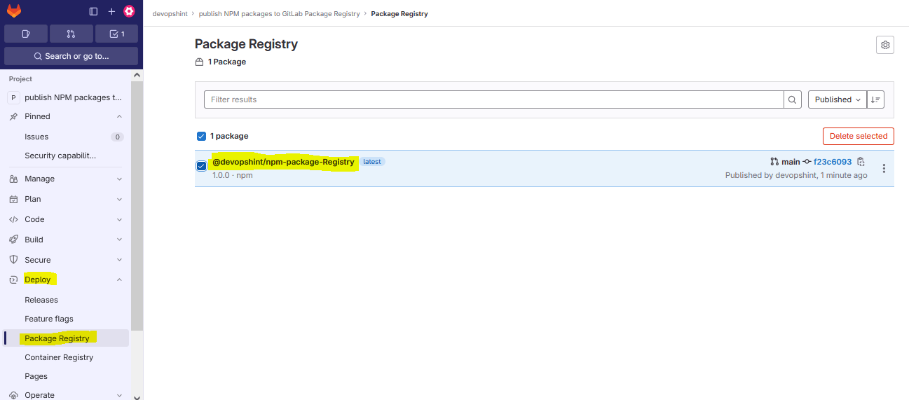 How to Publish NPM Packages to GitLab Package Registry How to Publish NPM Packages to GitLab Package Registry