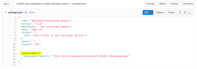 How to Publish NPM Packages to GitLab Package Registry