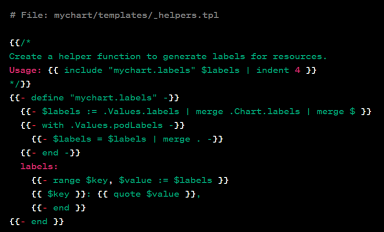 Understanding Helm Chart Structure