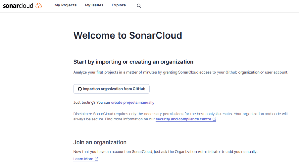 How to Create Account in SonarCloud? - DevOpsHint