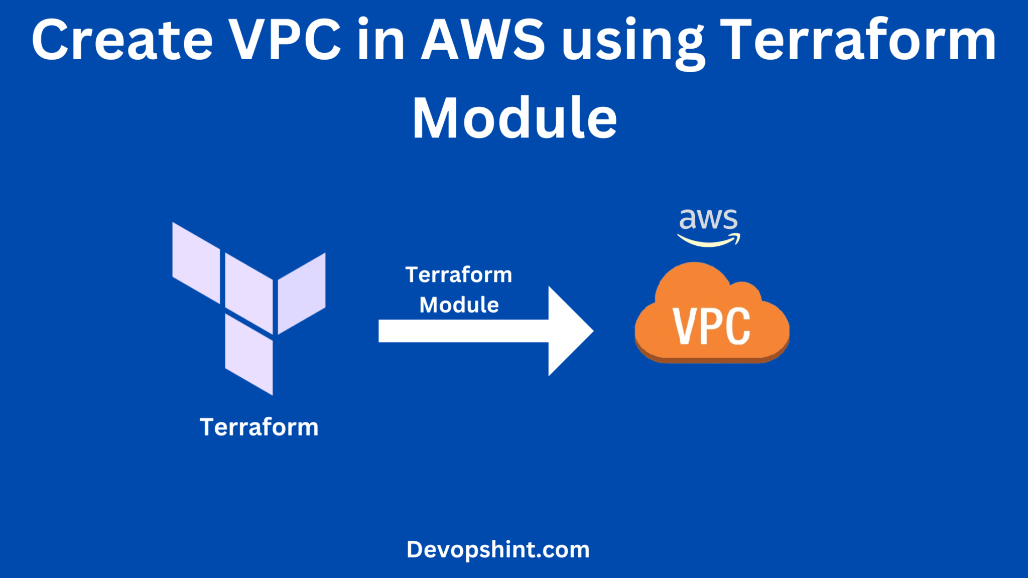 Create VPC in AWS using Terraform Modules Create VPC in AWS using Terraform Modules