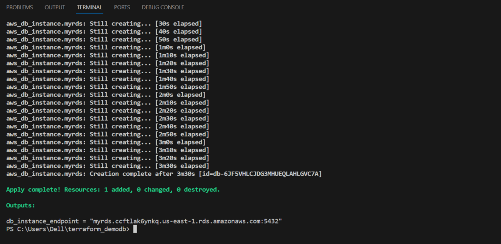 How To Create Postgresql Rds In Aws Using Terraform