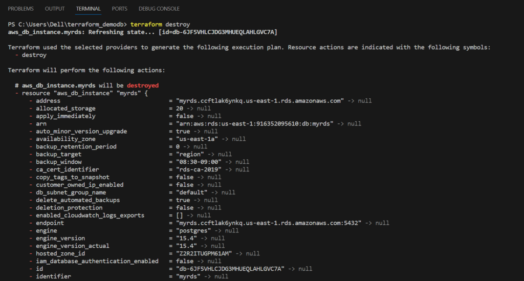How To Create Postgresql Rds In Aws Using Terraform 