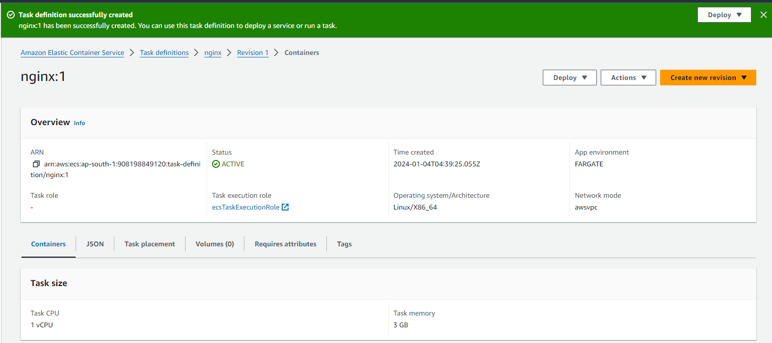 How to Create Amazon ECS Cluster - DevOpsHint