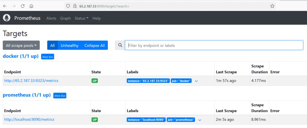 Monitor Docker Containers with Prometheus and Grafana